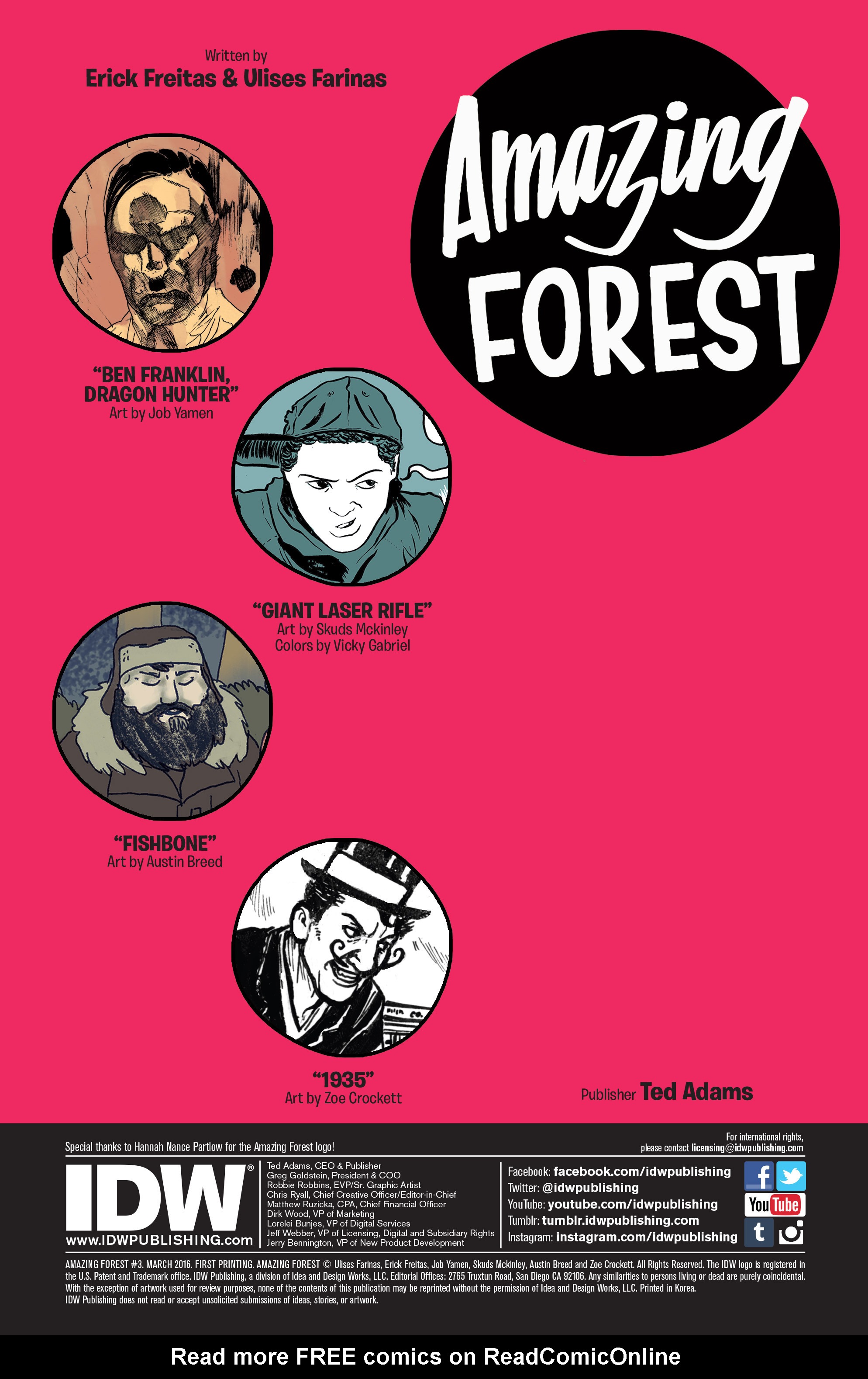 Read online Amazing Forest (2016) comic - Issue #3