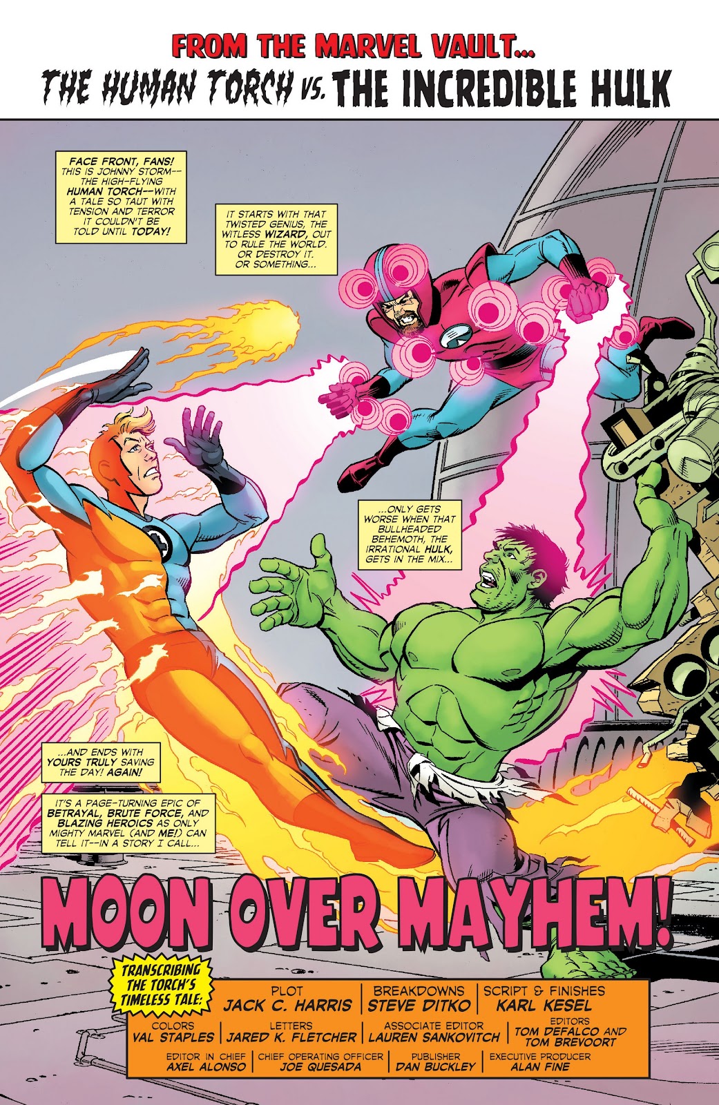 Read online Incredible Hulk & the Human Torch: From the Marvel Vault ...