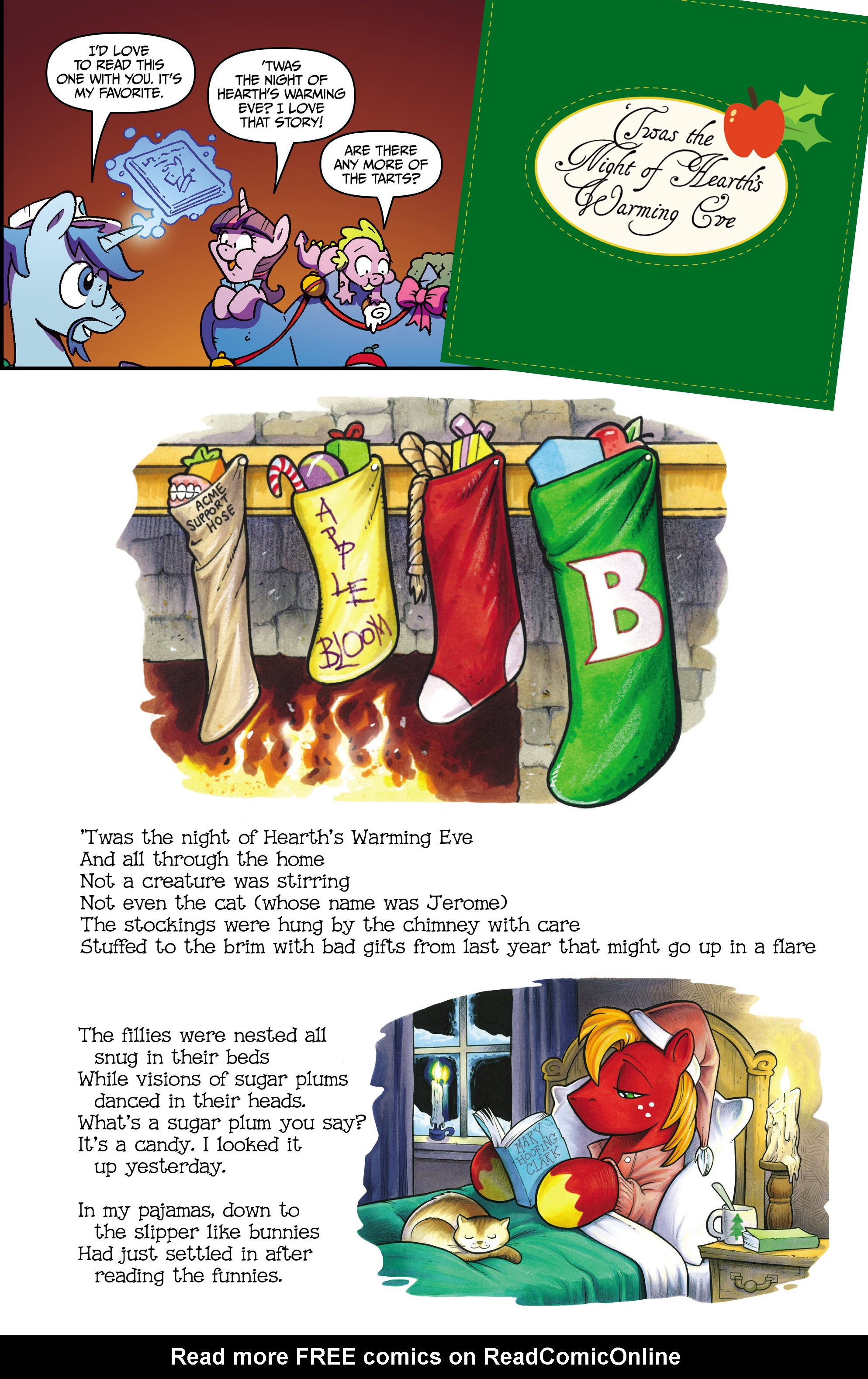 Read online My Little Pony Holiday Special comic - Issue # Full