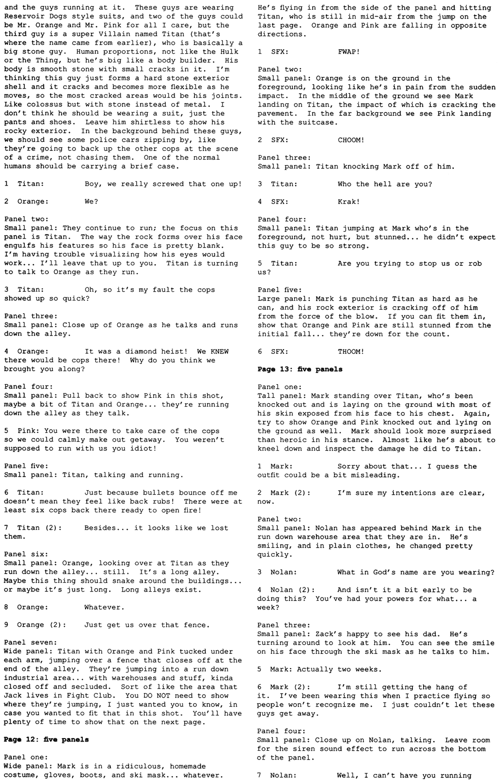 Read online Invincible Script Book comic - Issue # Full