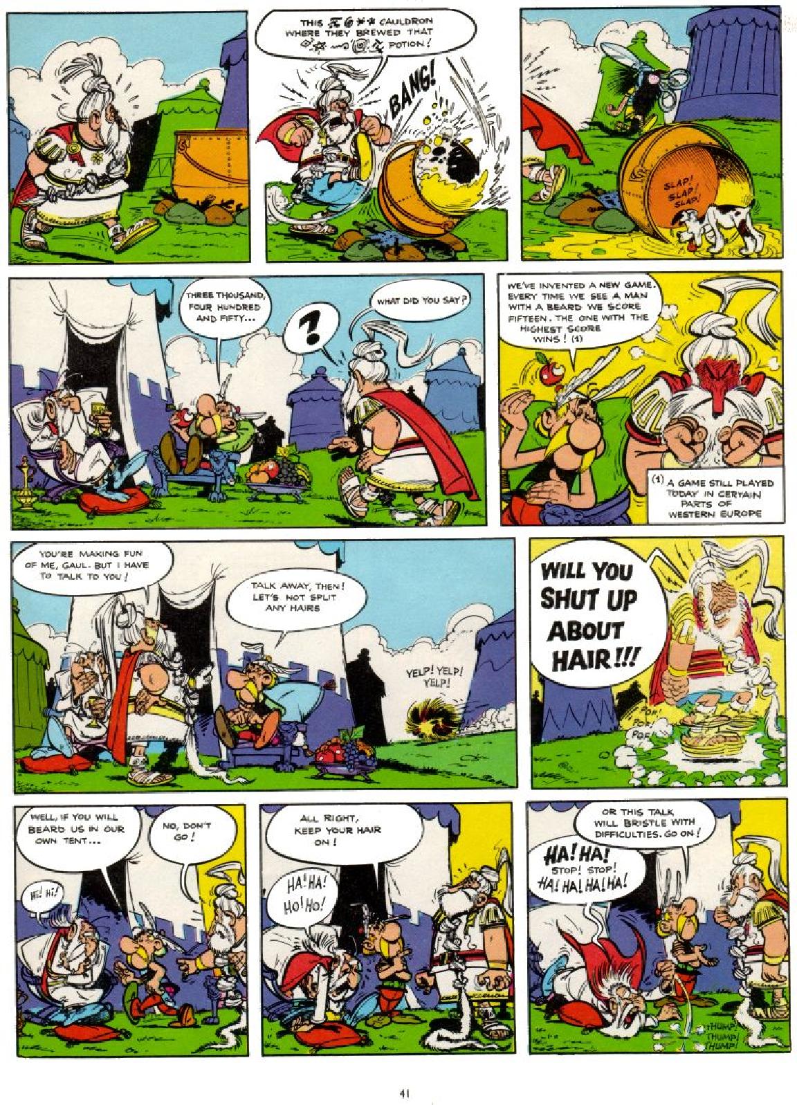 Read online Asterix comic - Issue #1