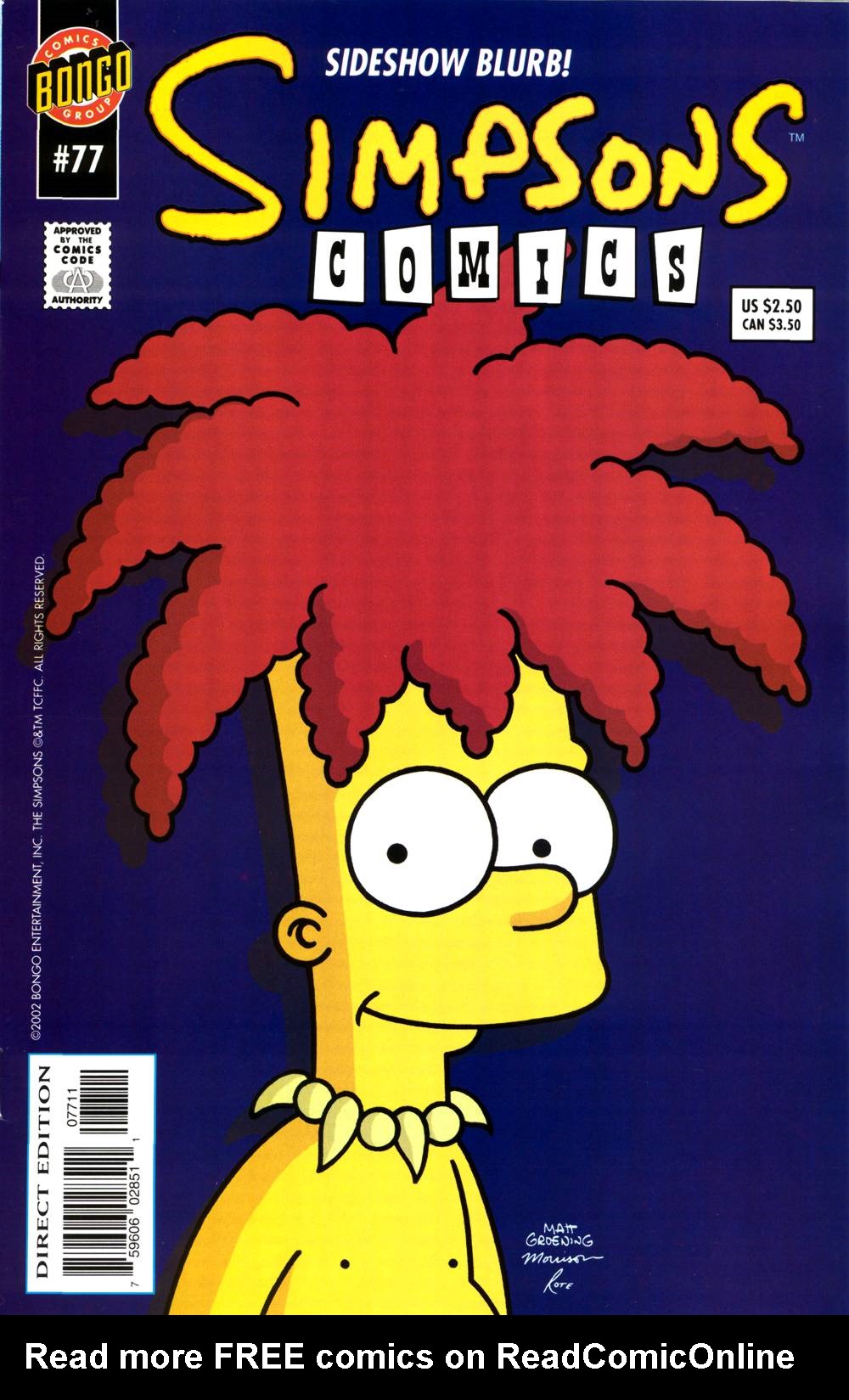 Read Online Simpsons Comics Comic Issue 77