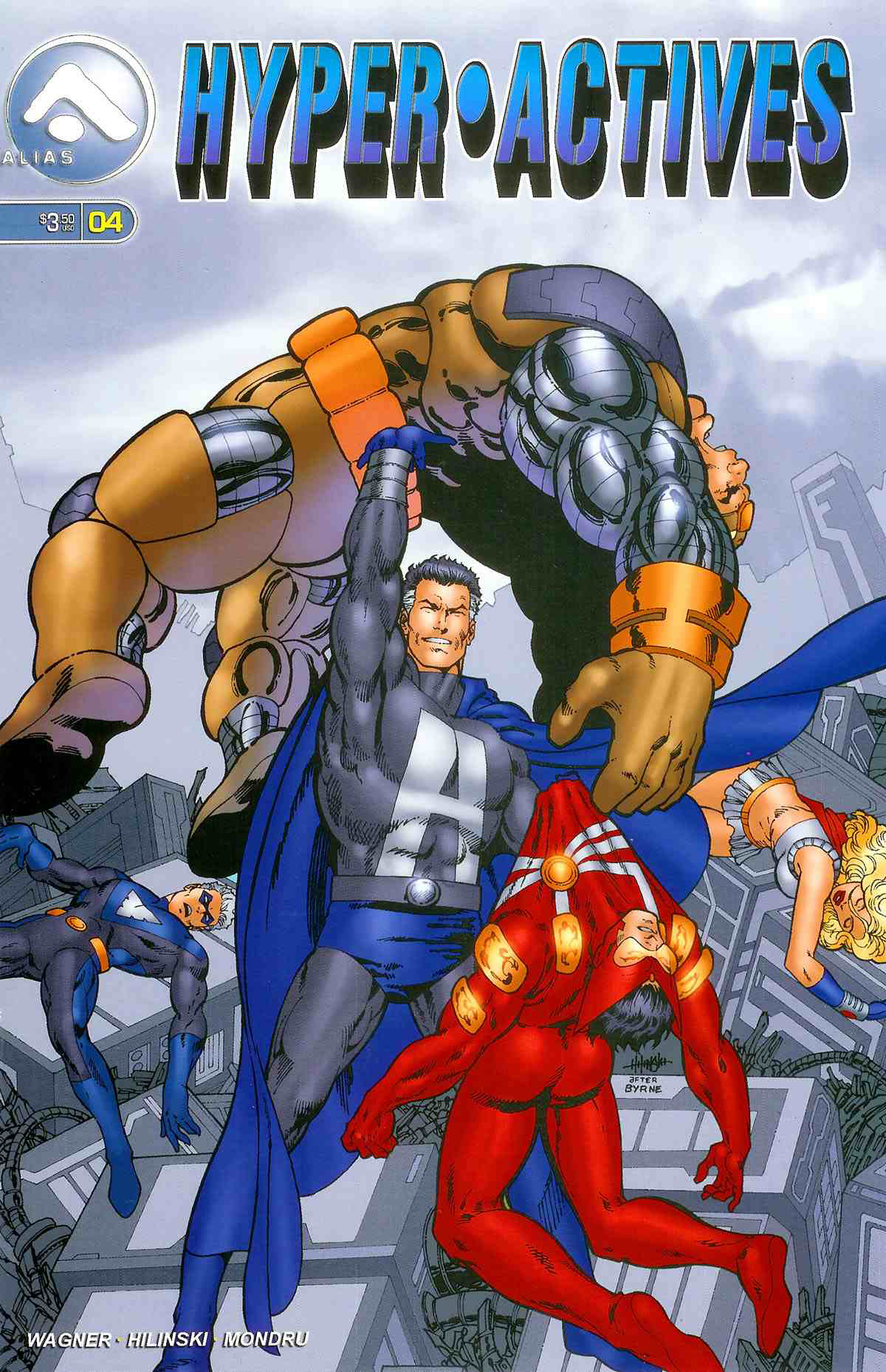 Read online Hyper-Actives comic - Issue #4