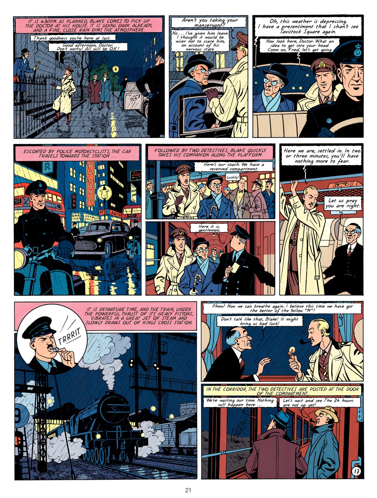 Read online Blake & Mortimer comic - Issue #1