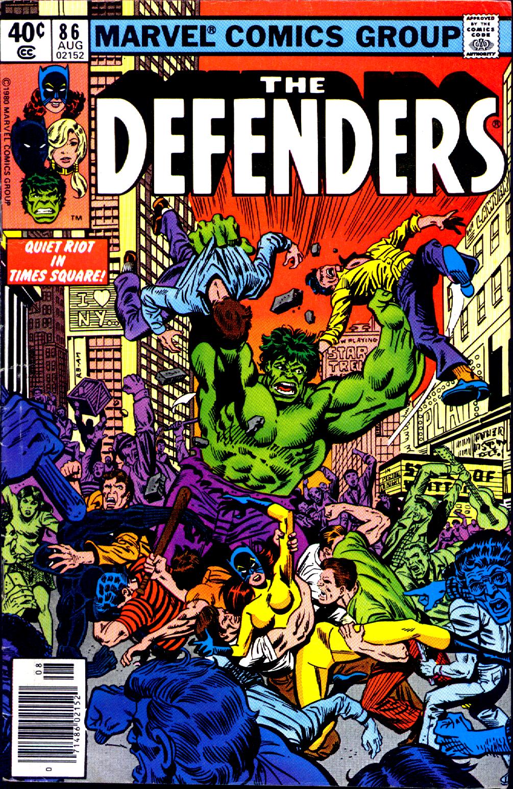 Read online The Defenders (1972) comic - Issue #86