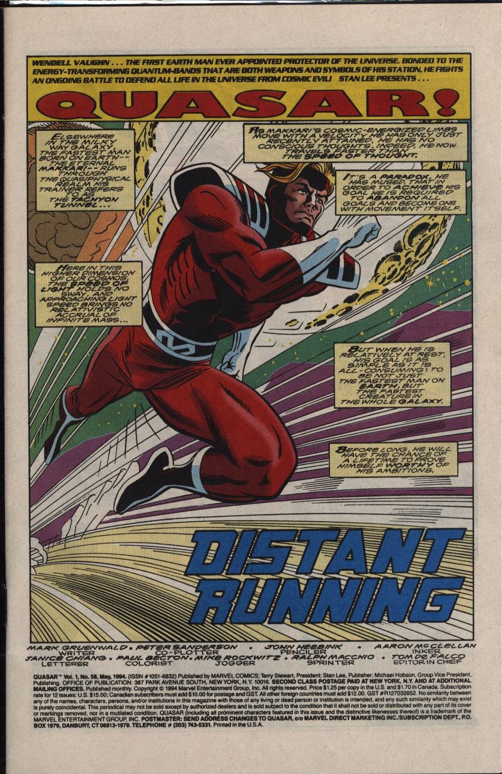 Read online Quasar comic - Issue #58