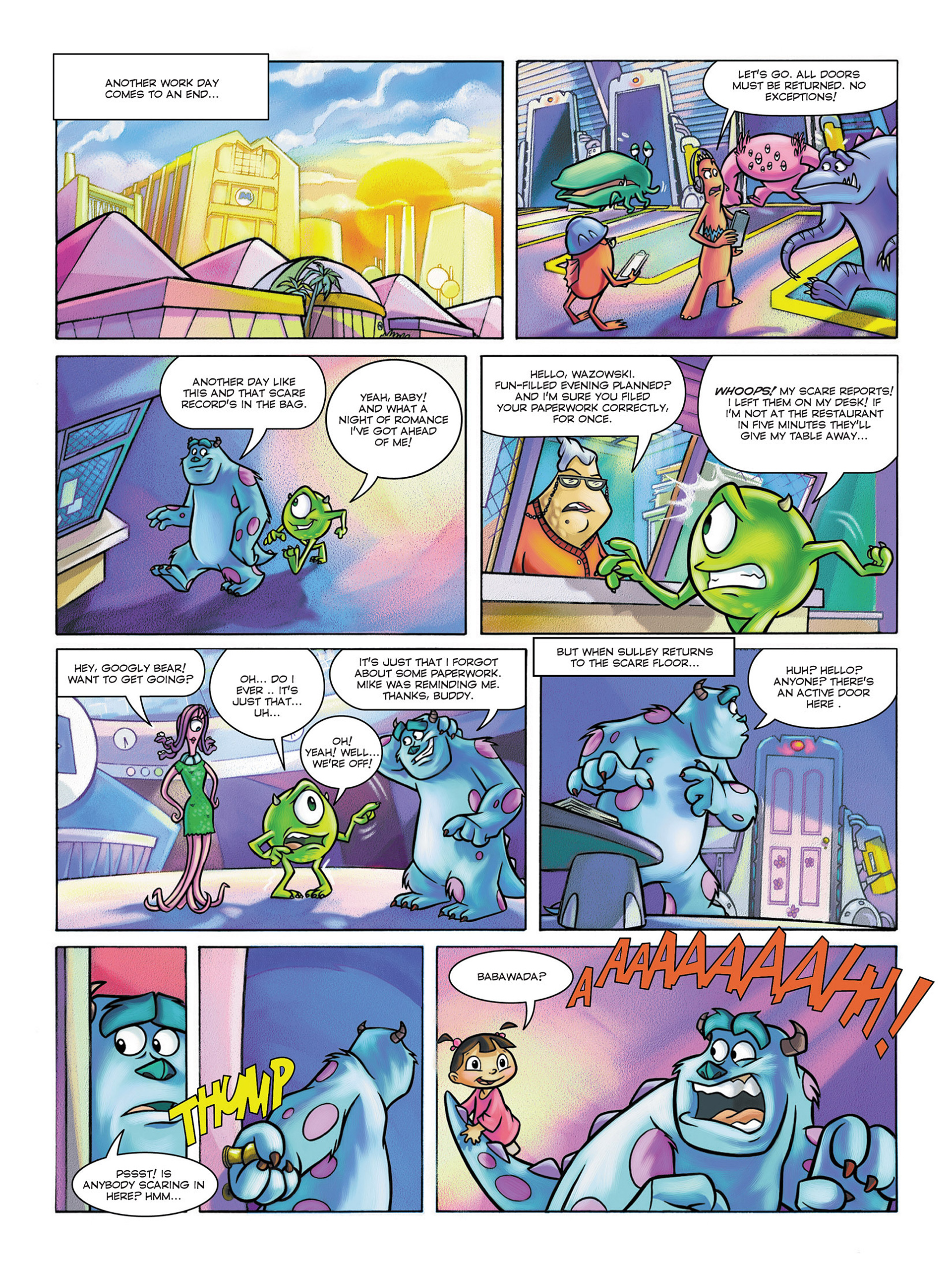 Read online Monsters, Inc. comic - Issue # Full