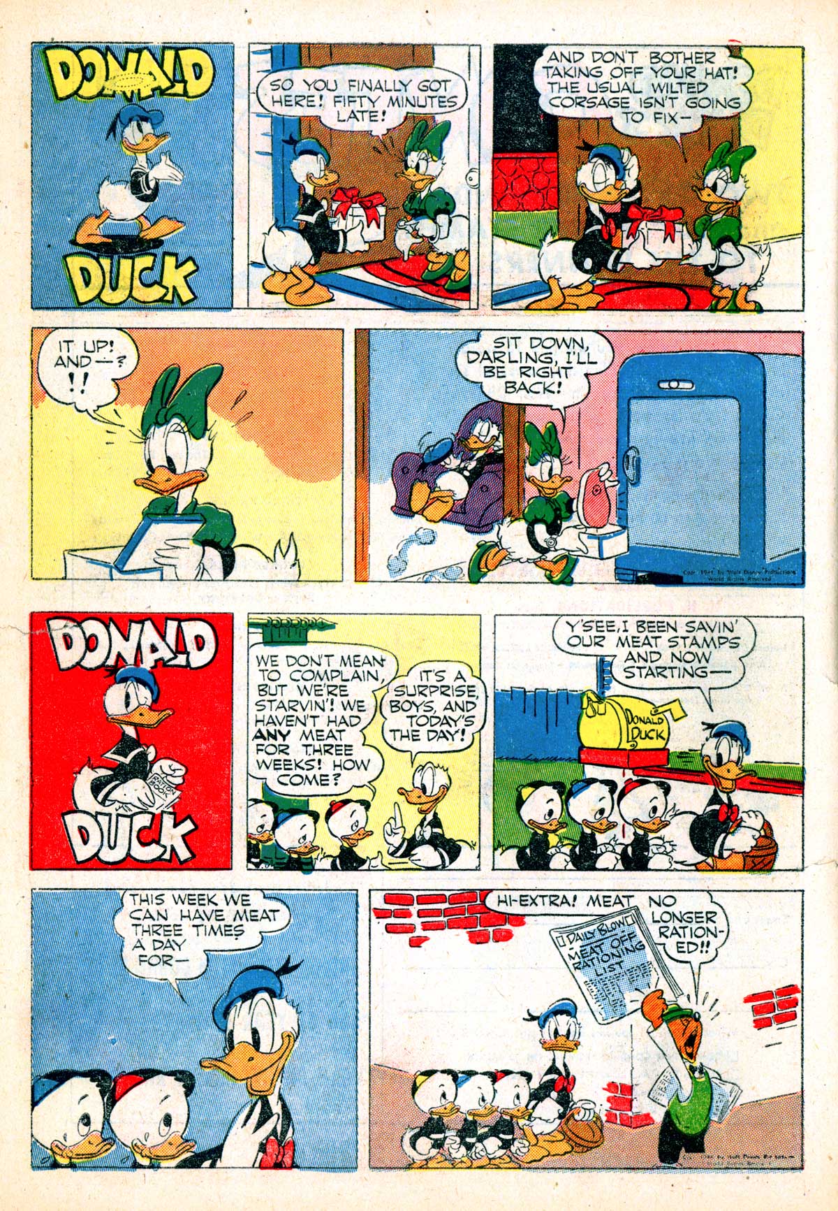 Read online Walt Disney's Comics and Stories comic - Issue #50