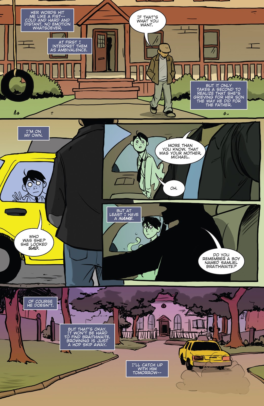 Read online Cyrus Perkins and the Haunted Taxicab comic - Issue # TPB