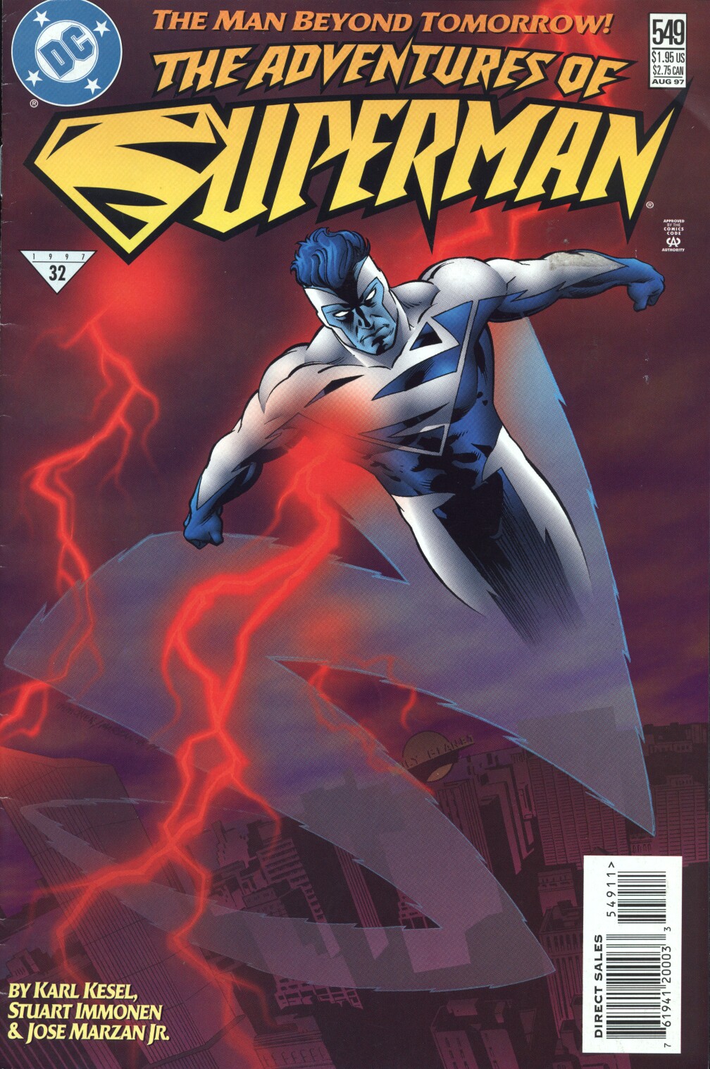Read online Adventures of Superman (1987) comic - Issue #549