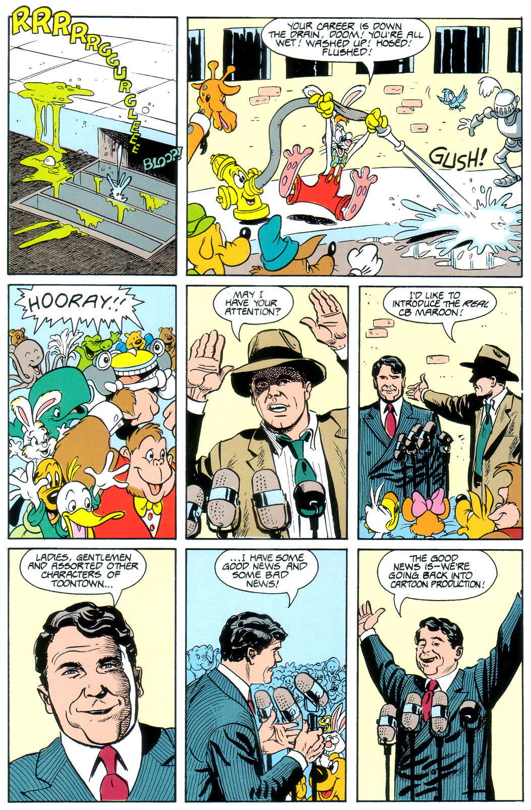 Read online Marvel Graphic Novel comic - Issue #54 - Roger Rabbit The ...
