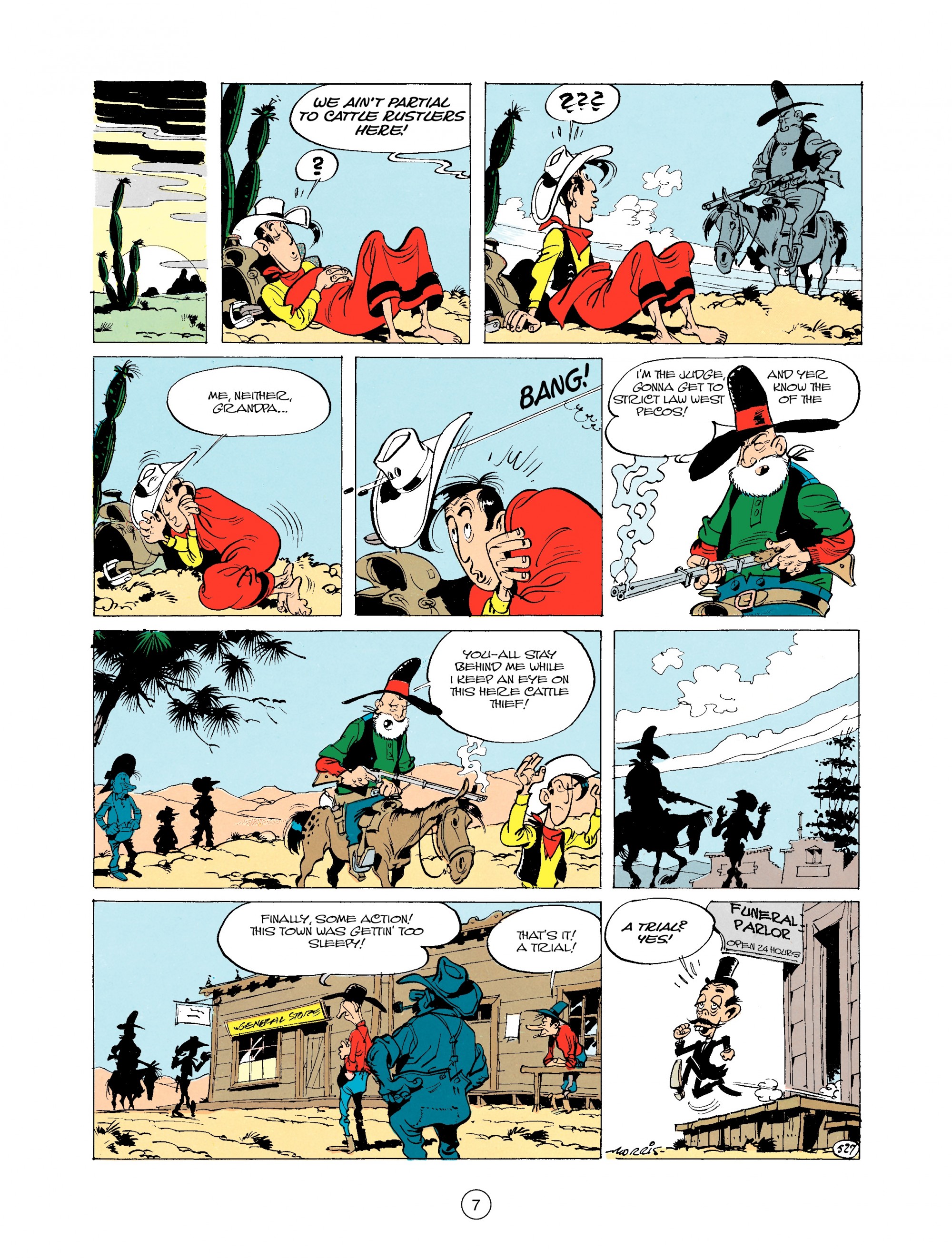 Read online A Lucky Luke Adventure comic - Issue #24