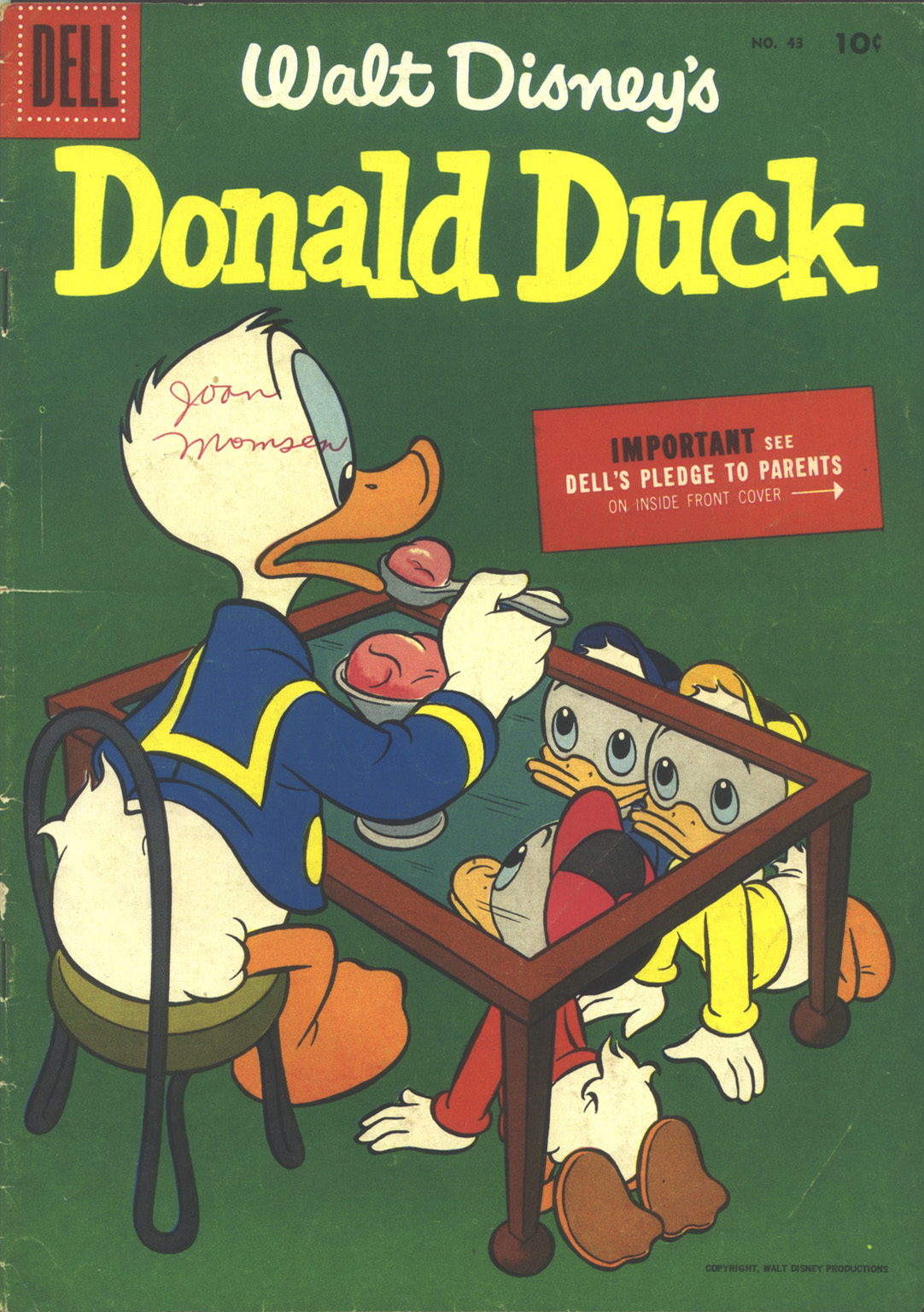 Read online Walt Disney's Donald Duck (1952) comic - Issue #43