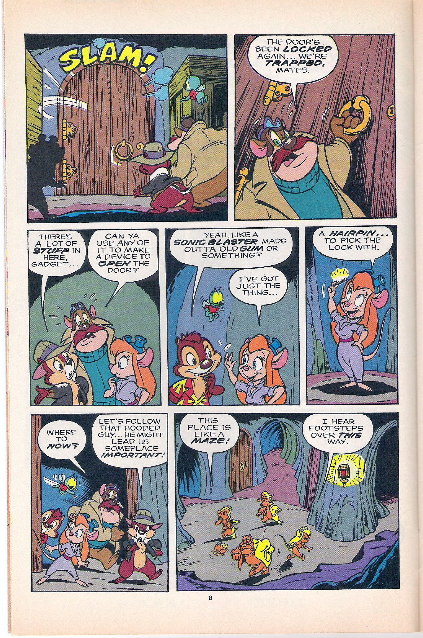 Read online Disney's Chip 'N Dale Rescue Rangers comic - Issue #5