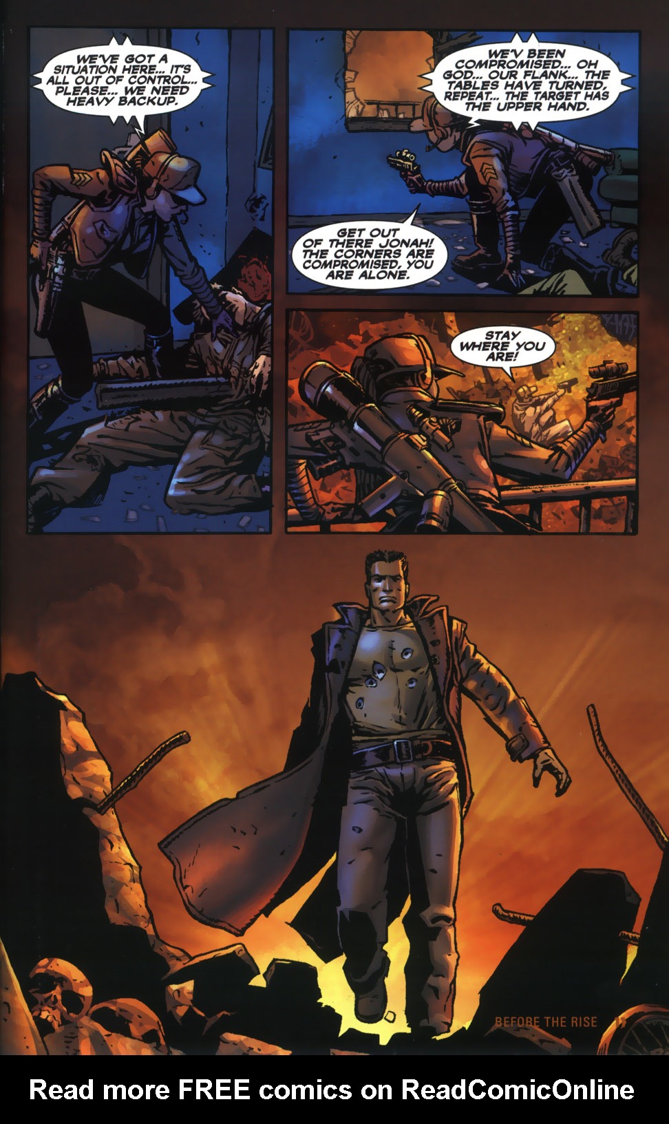 Read online Terminator 3 comic - Issue #1
