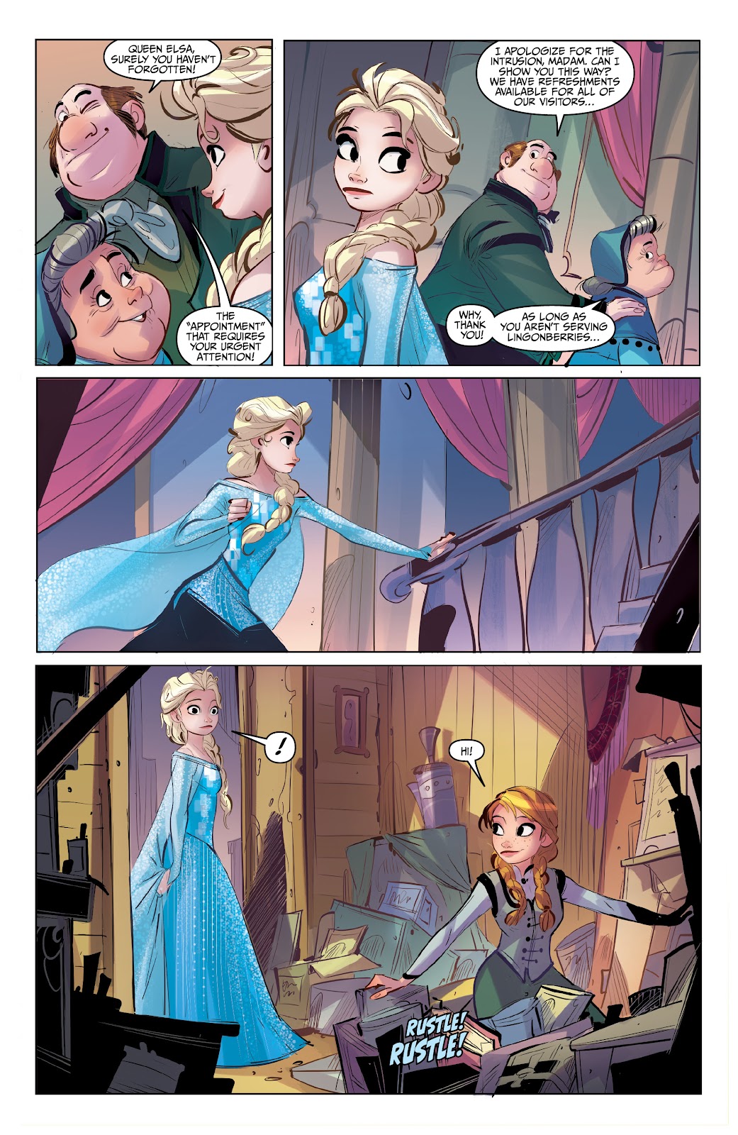 Read online Disney Frozen: True Treasure comic - Issue #1