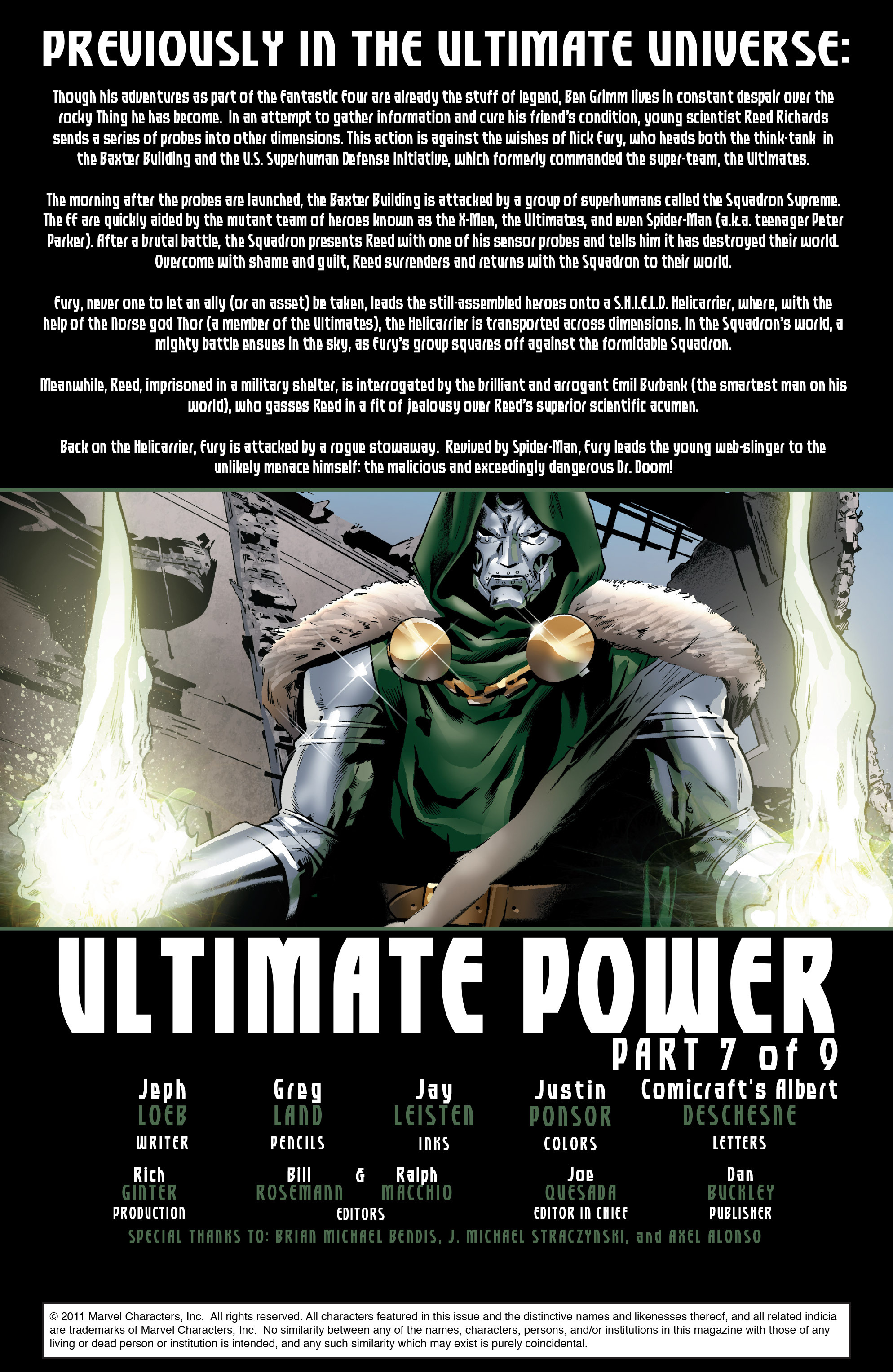 Read online Ultimate Power comic - Issue #7