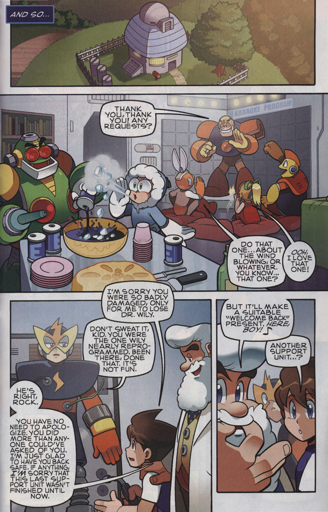 Read online Mega Man comic - Issue #12