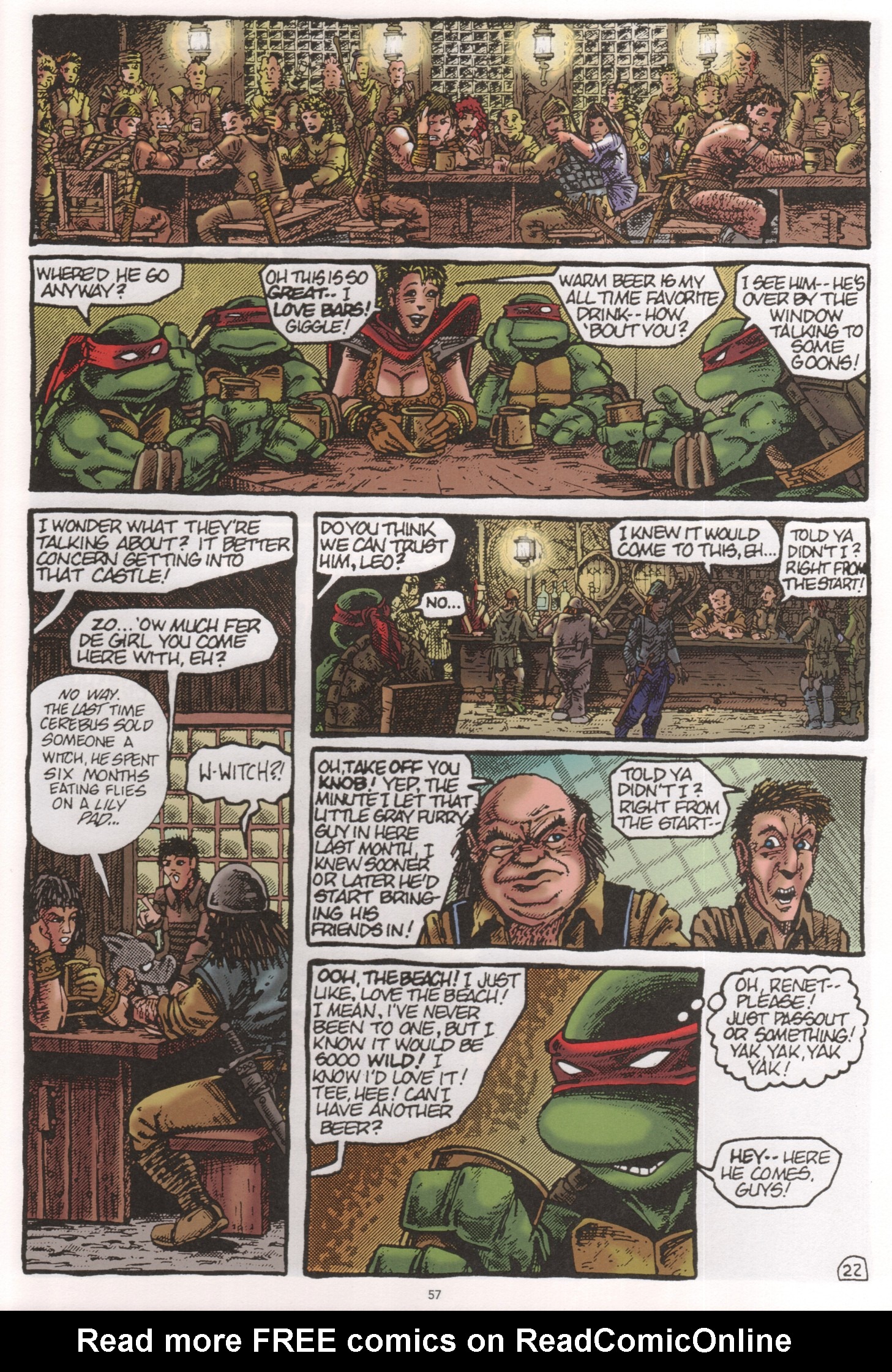 Read online Teenage Mutant Ninja Turtles Color Classics (2012) comic ...