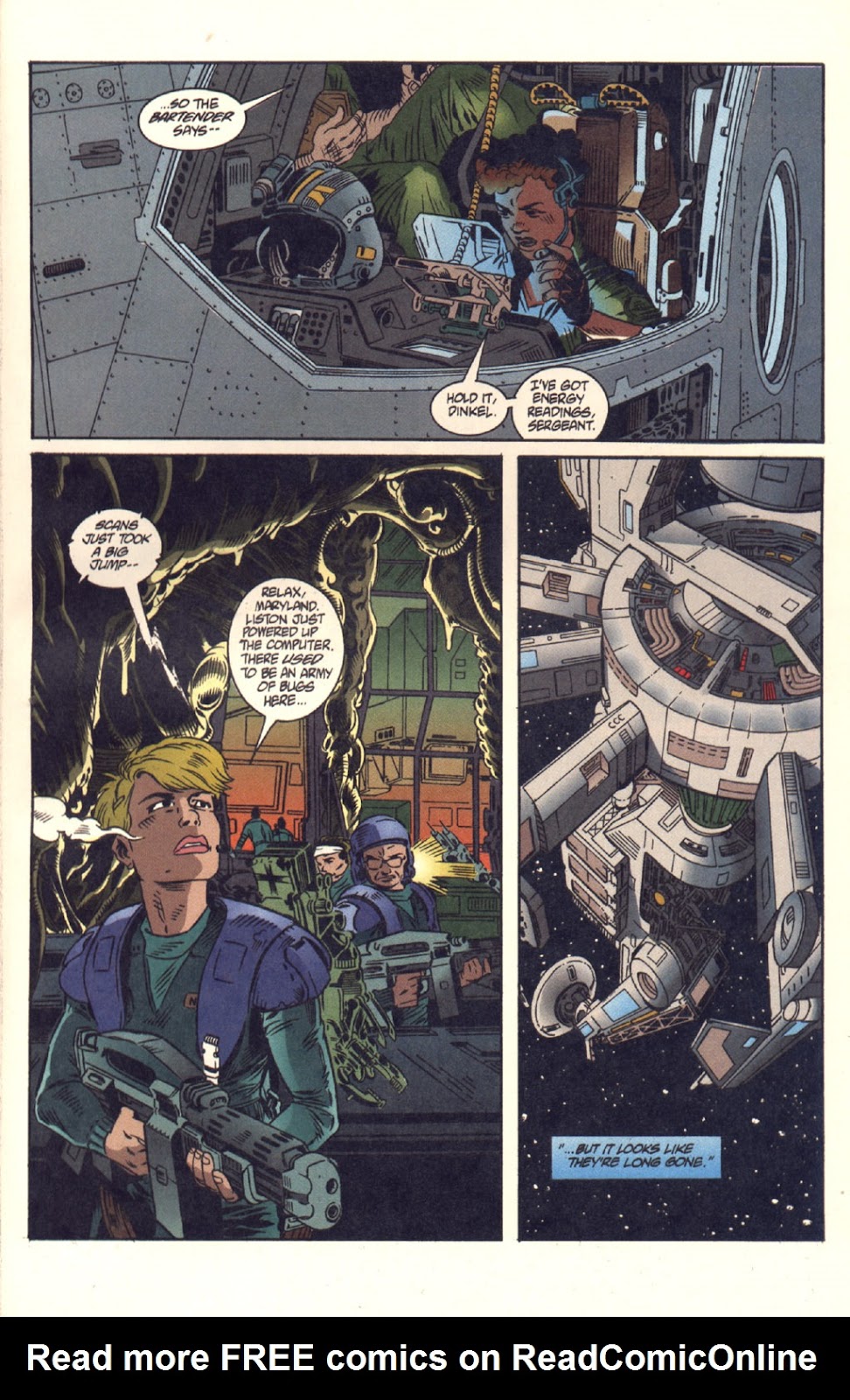 Read online Aliens: Colonial Marines comic - Issue #8