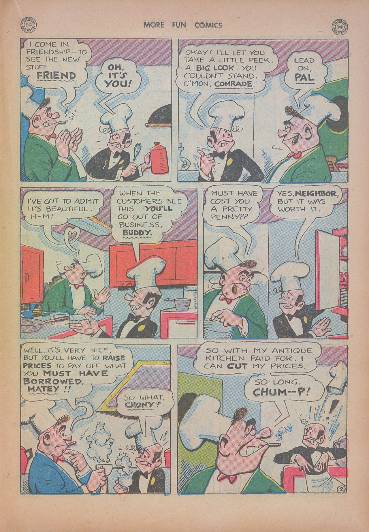 Read online More Fun Comics comic - Issue #118