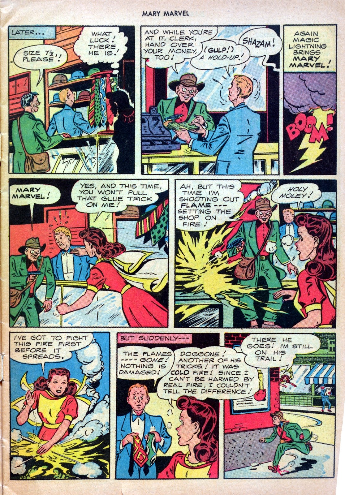 Read online Mary Marvel comic - Issue #27