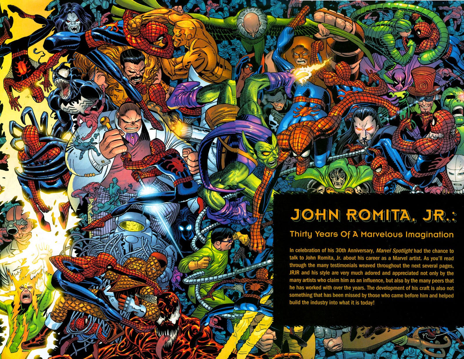 Read online John Romita Jr. 30th Anniversary Special comic - Issue # Full