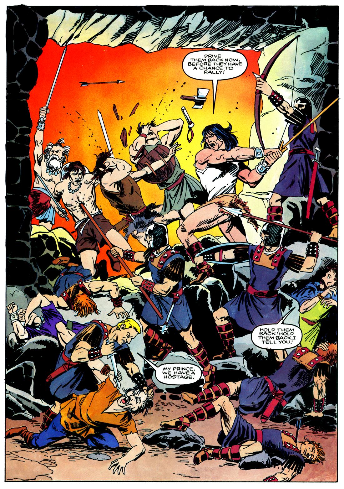 Read online Marvel Graphic Novel comic - Issue #19 - Conan - The Witch ...