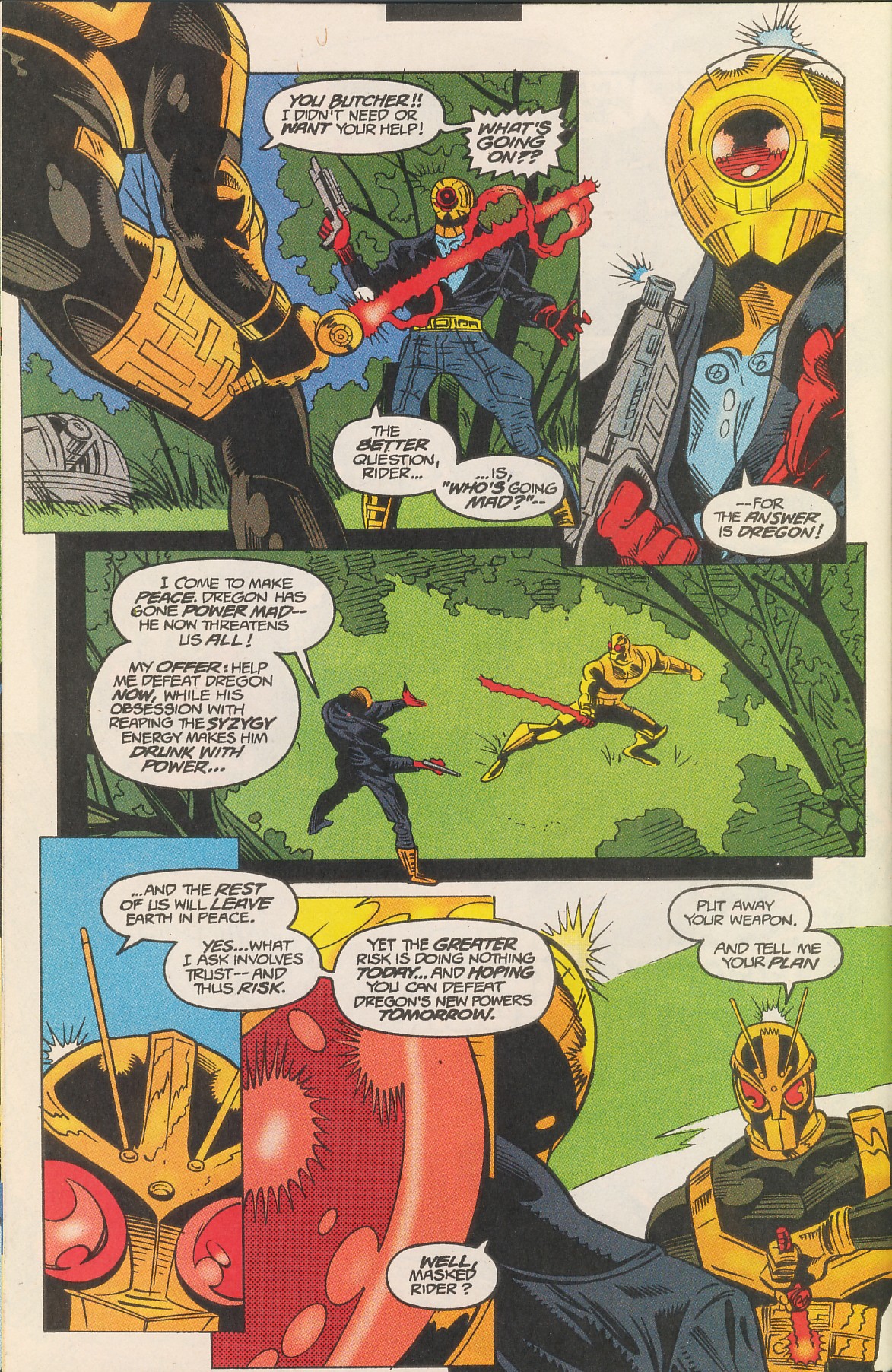 Read online Masked Rider comic - Issue # Full