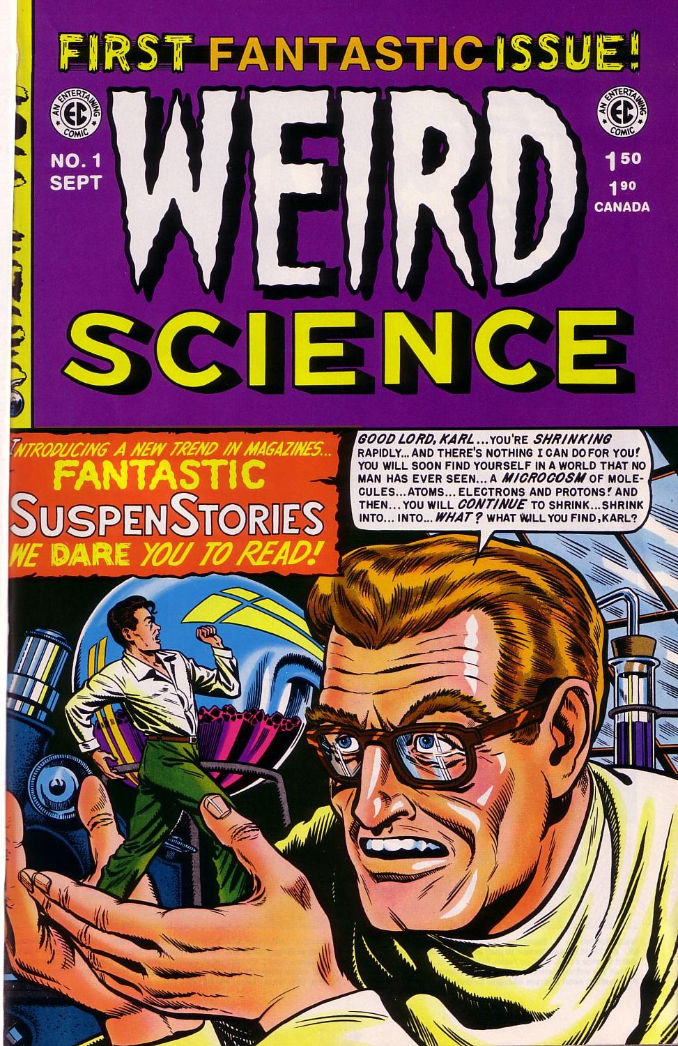 Read online Weird Science comic - Issue #1