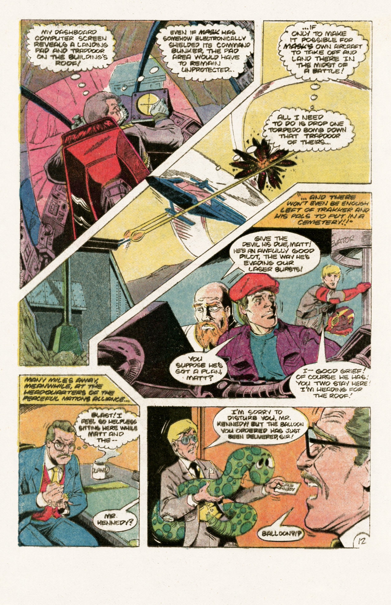 Read online MASK comic - Issue #1