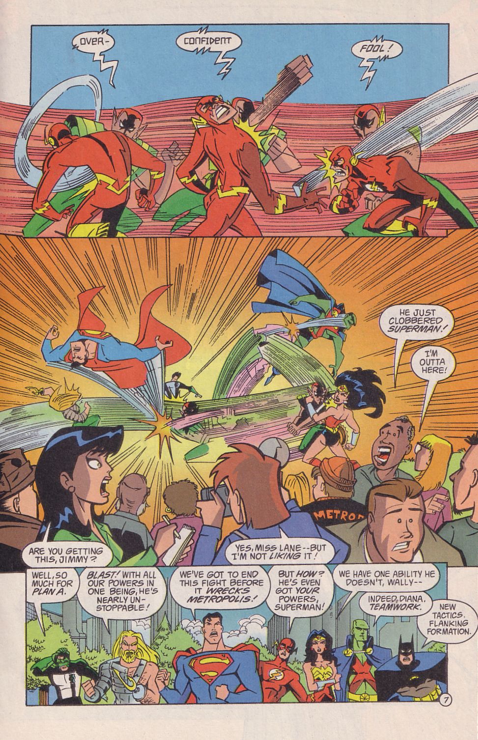 Read online Adventures in the DC Universe comic - Issue #18