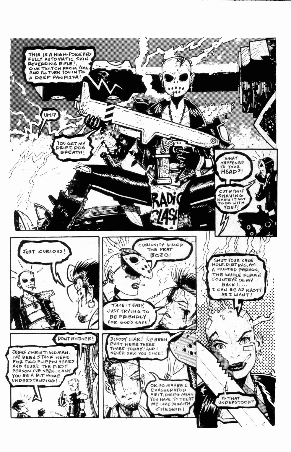 Read online Tank Girl (1991) comic - Issue #1