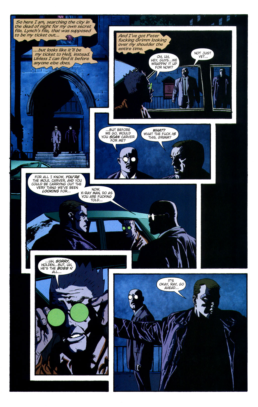 Read online Sleeper comic - Issue #9