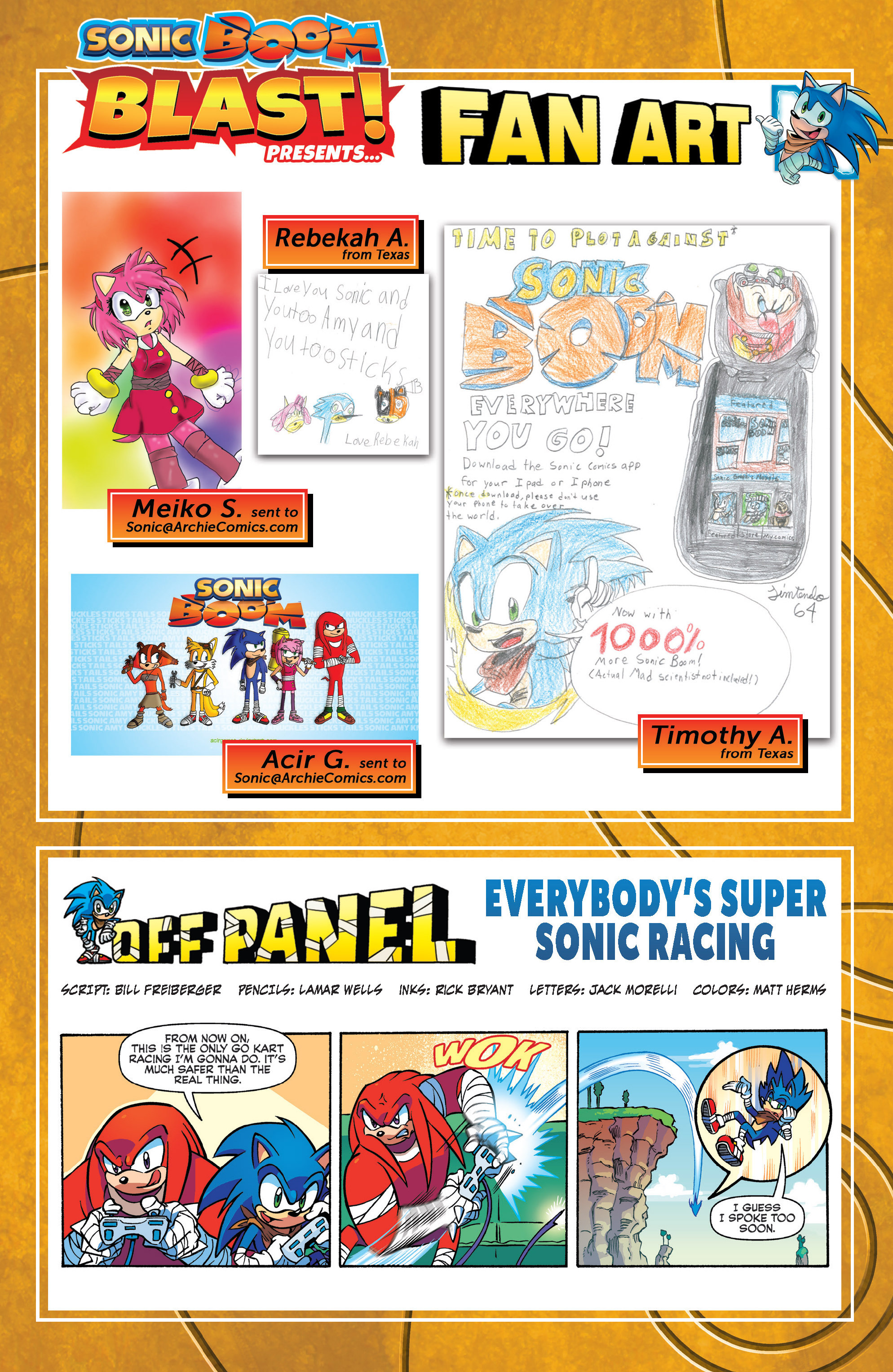 Read online Sonic Boom comic - Issue #6