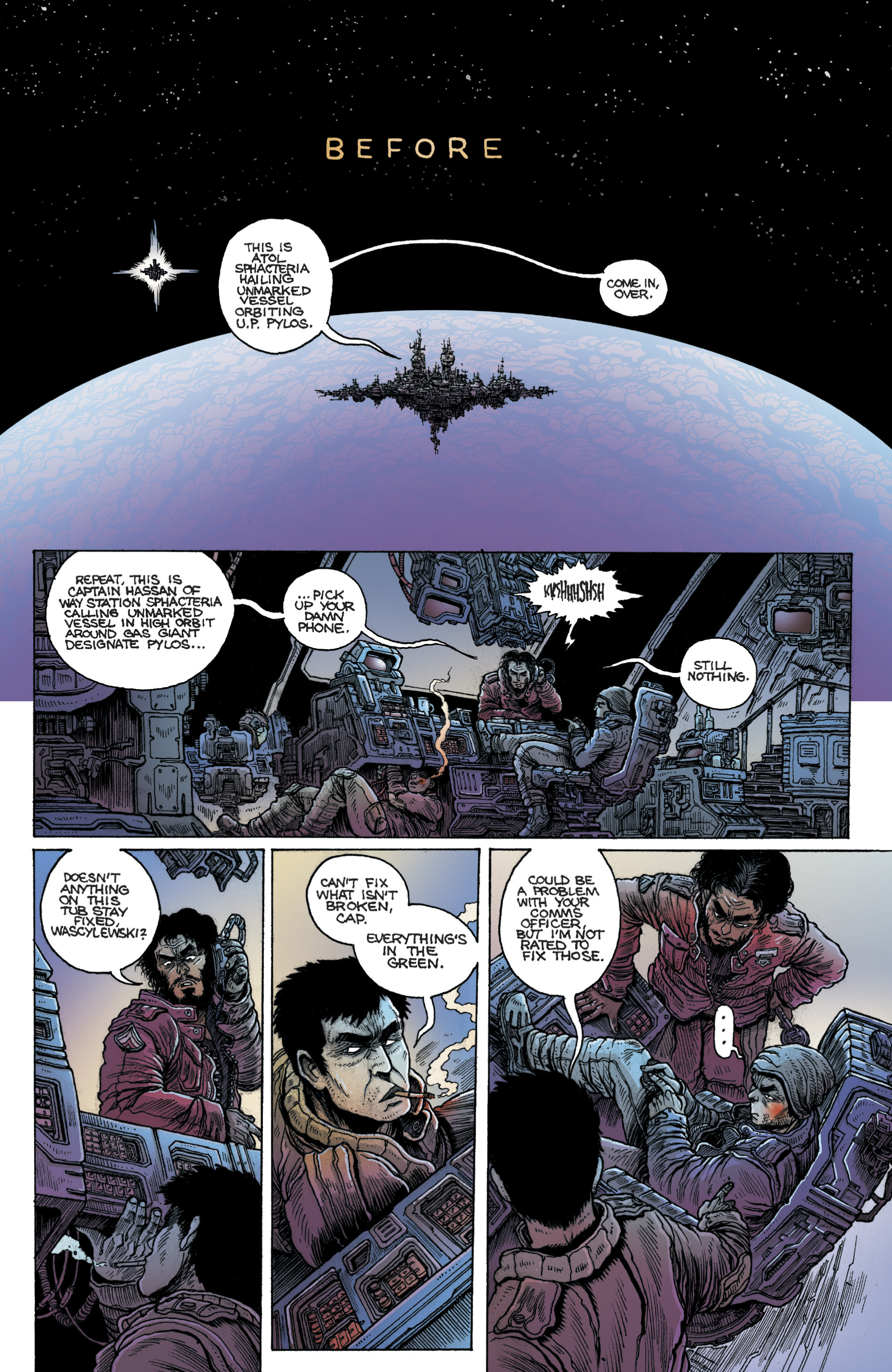 Read online Aliens: Dead Orbit comic - Issue #1