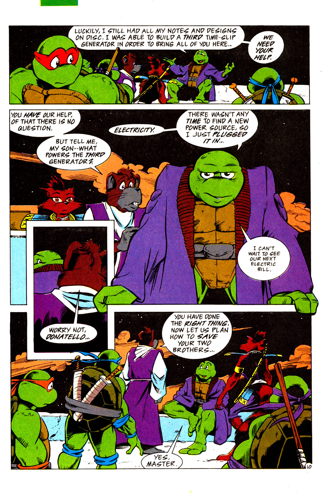 Read online Teenage Mutant Ninja Turtles Adventures (1989) comic ...