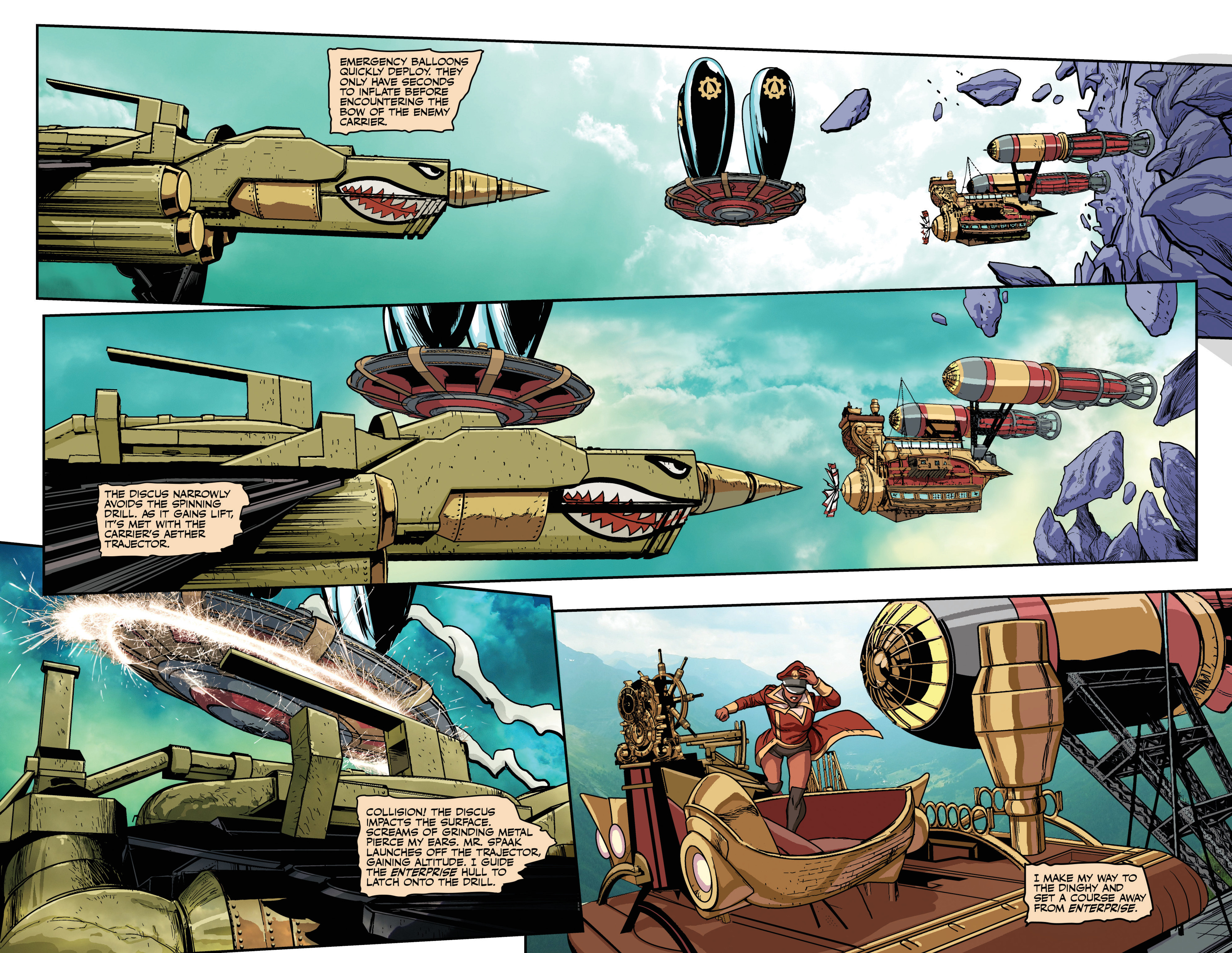 Read online Airship Enterprise: The Infernal Machine comic - Issue #4