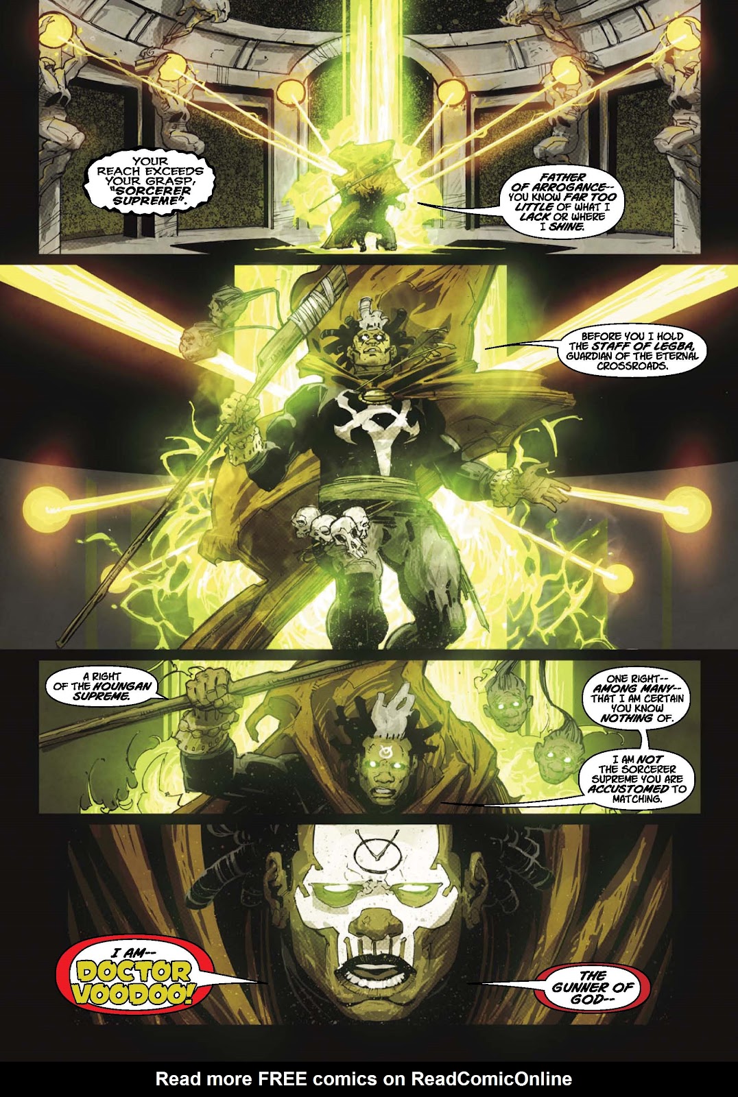 Read online Doctor Voodoo: Avenger of the Supernatural comic - Issue #0