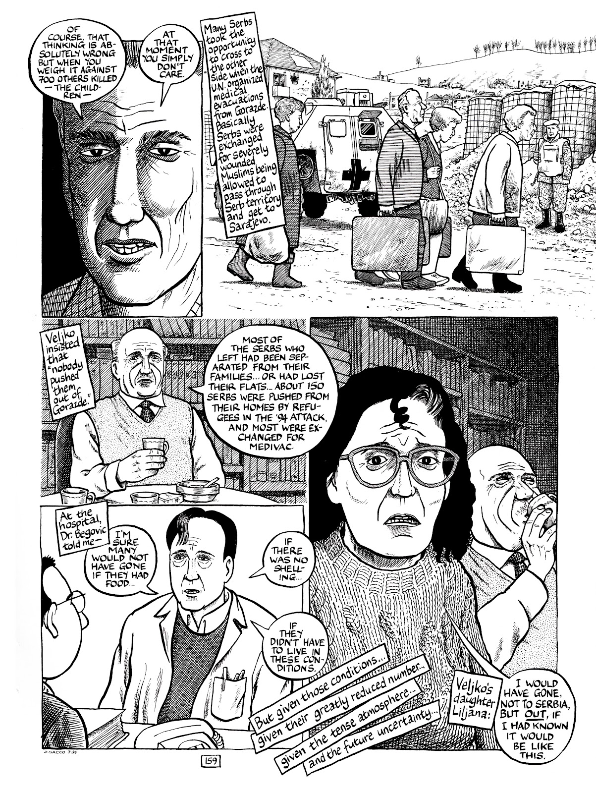 Read online Safe Area Goražde comic - Issue # TPB (Part 3)