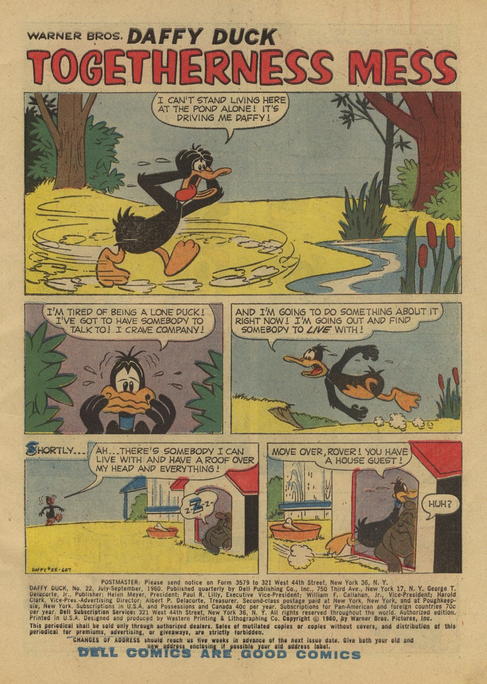Read online Daffy Duck comic - Issue #22
