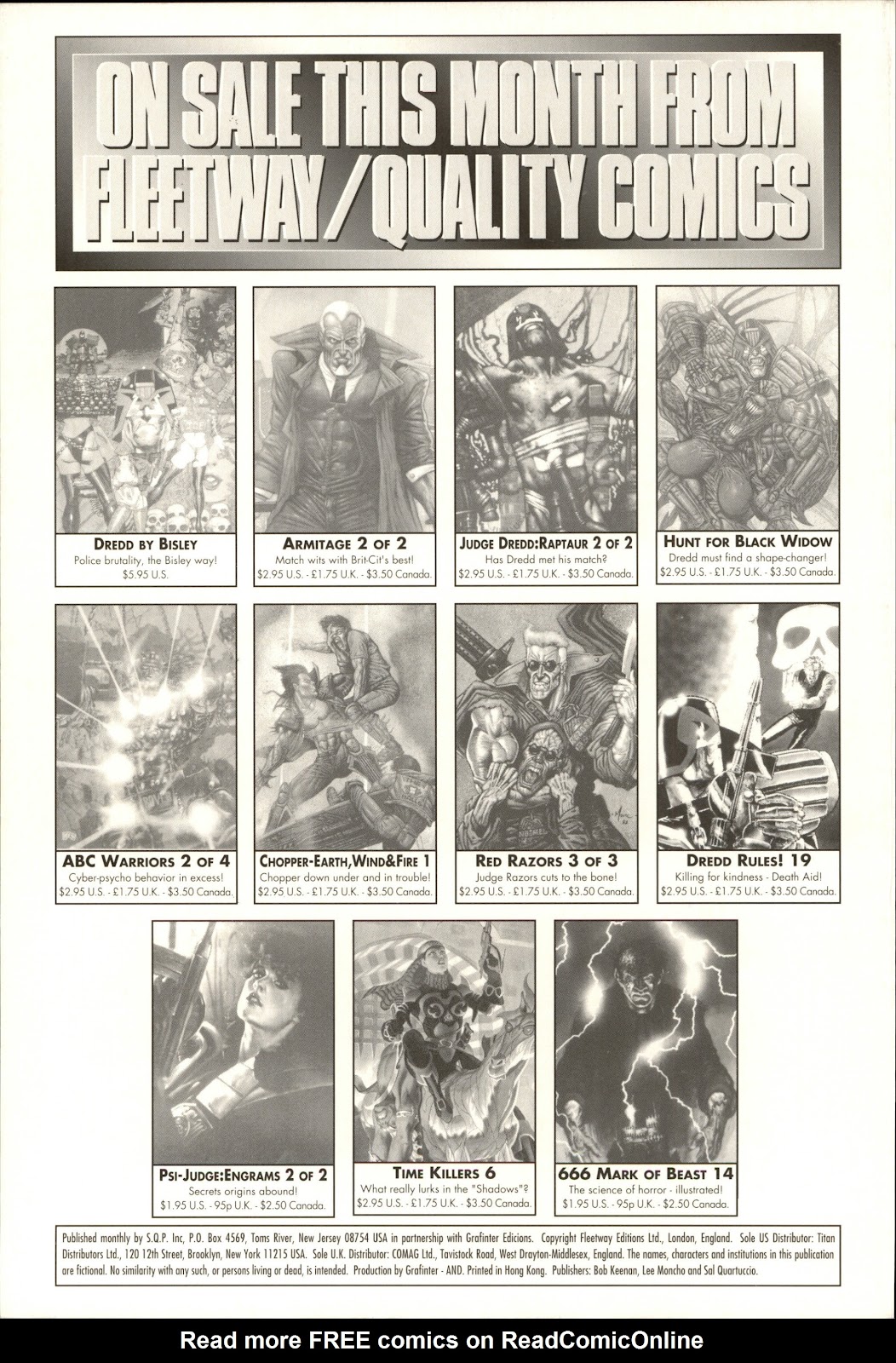 Read online Dredd Rules! comic - Issue #19