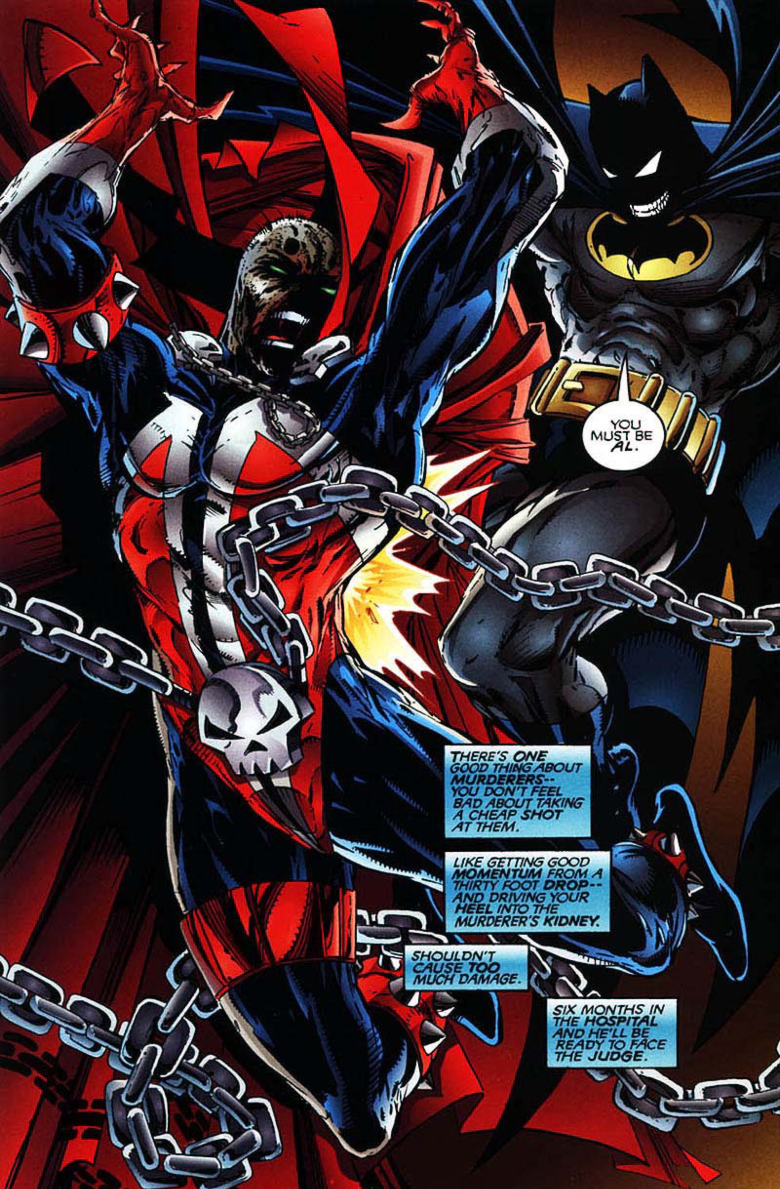 Read online Spawn-Batman comic - Issue # Full