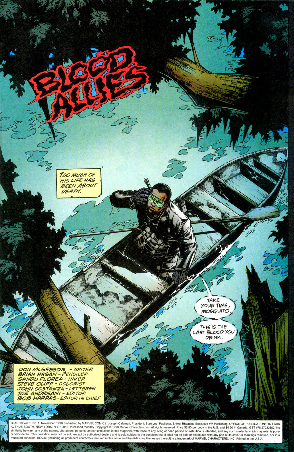 Read online Blade (1998) comic - Issue #1