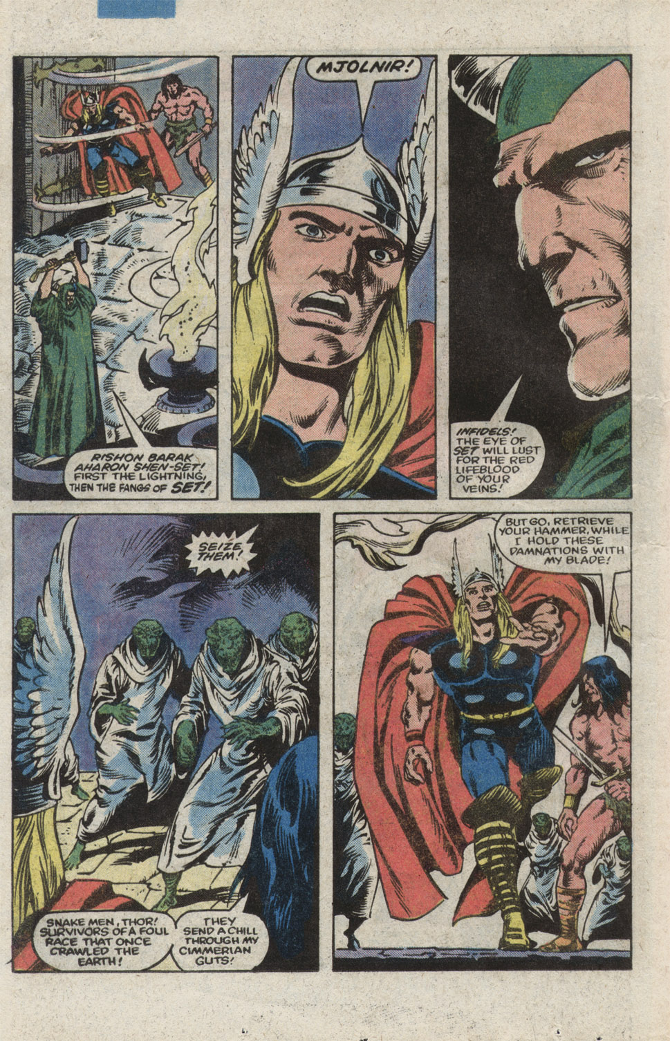 Read online What If? (1977) comic - Issue #39 - Thor battled conan