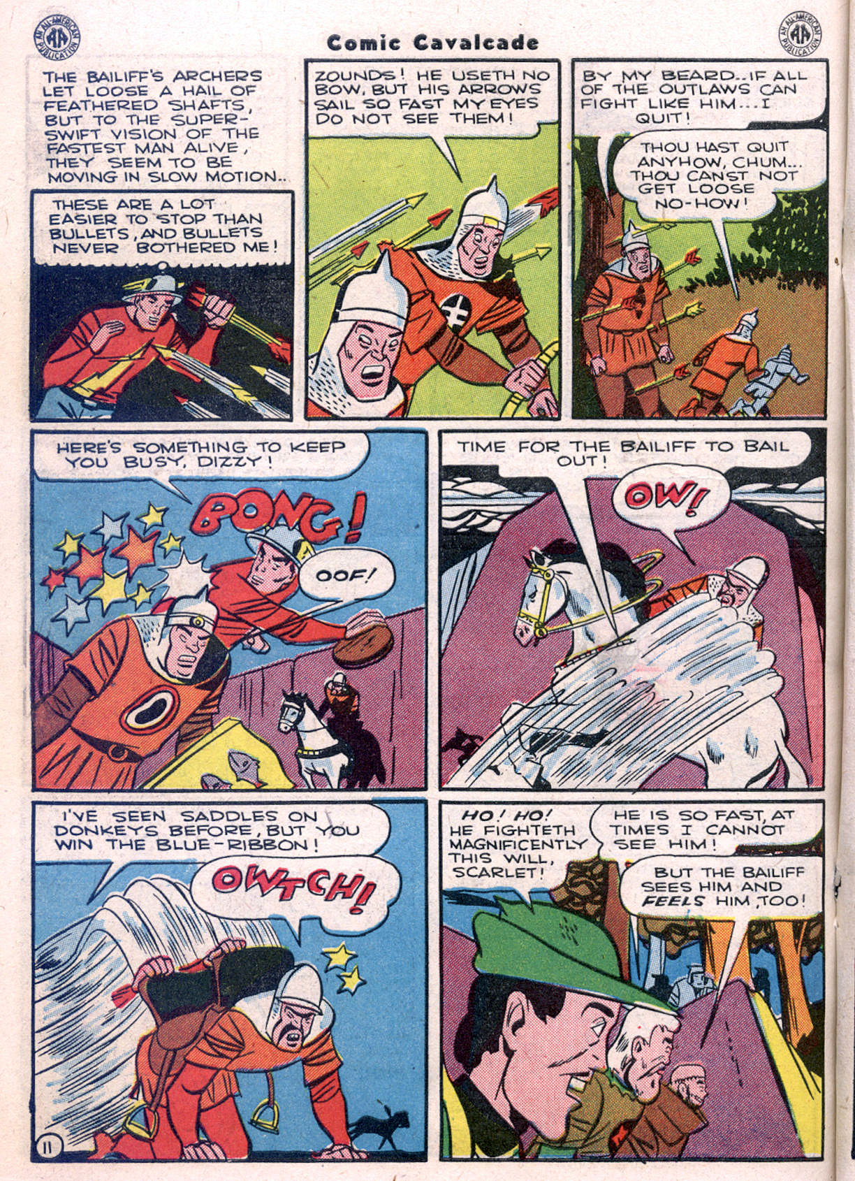 Read online Comic Cavalcade comic - Issue #11