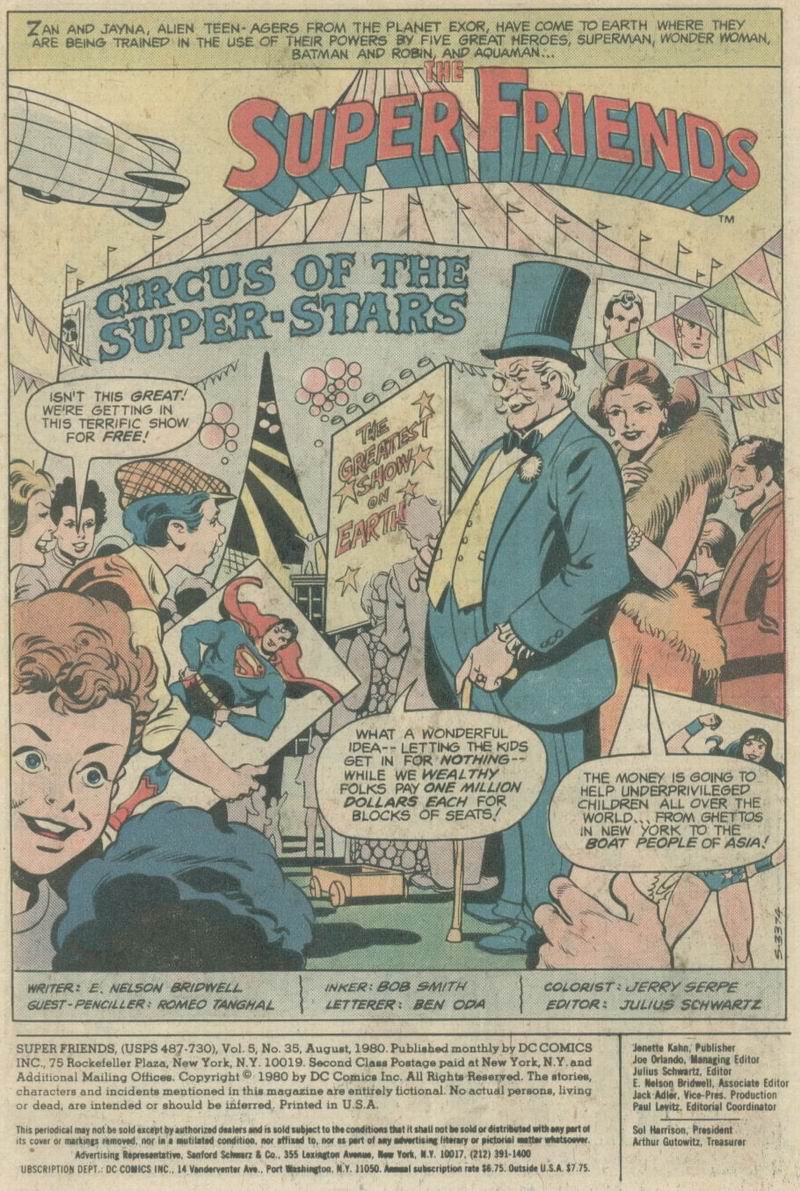 Read online The Super Friends comic - Issue #35