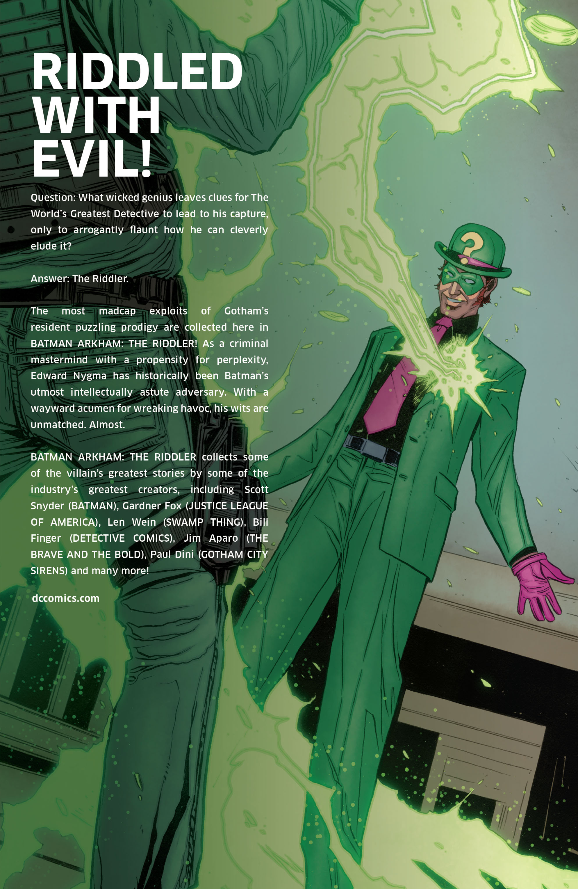 Read online Batman Arkham: The Riddler comic - Issue # TPB (Part 3)