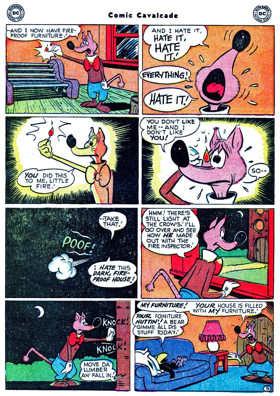 Read online Comic Cavalcade comic - Issue #63