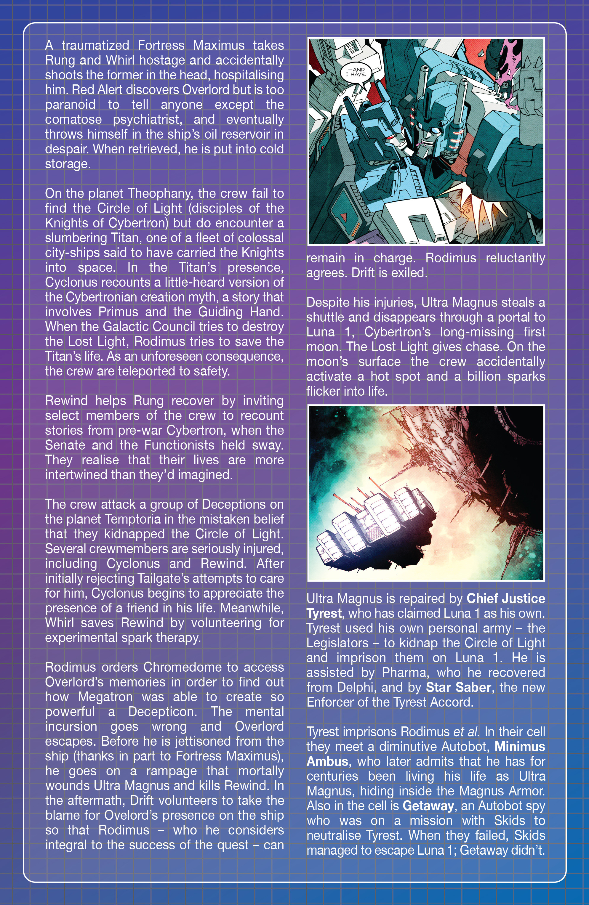 Read online The Transformers: Lost Light comic - Issue #1